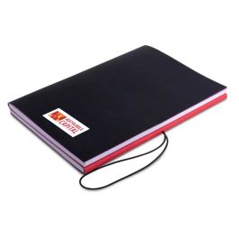 Double Side Folding Notebook With Elastic Fastener